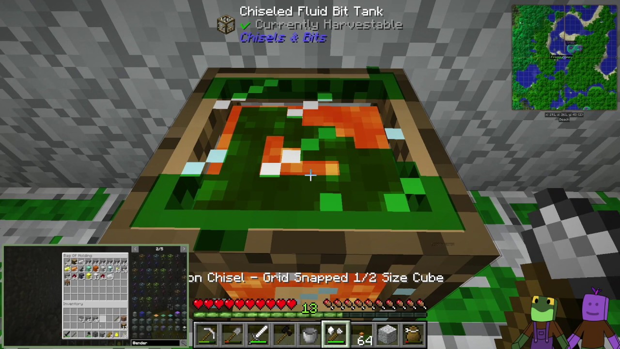 Minecraft Direwolf20 1.10 E4 Ender IO Machines and Chiseled Fluid Bit ...