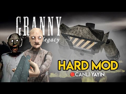 ZOR MODDA ROBOT KAÇIŞI YAPIYORUZ! - Granny: Legacy 🔴CANLI YAYIN