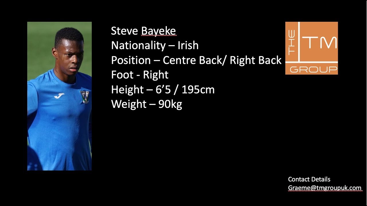 Steve Bayeke Clips v Larne Reserve's No 4 Blue Boots - YouTube