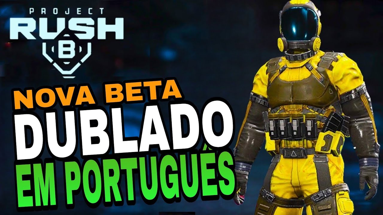 CONFERINDO O NOVO FPS TATICO PROJECT RUSHB,DUBLADO EM PORTUGUÊS, ESSE ...