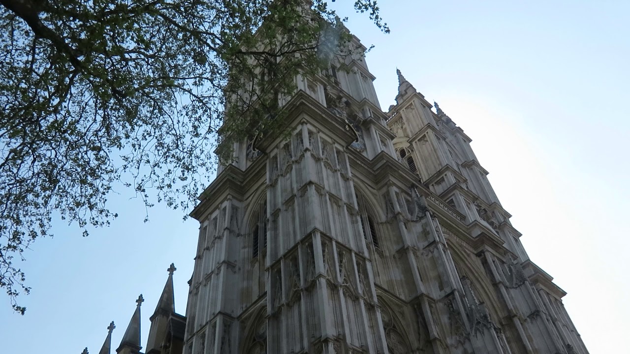 Westminster Abbey's Bells Ringing After Easter Morning Service - YouTube
