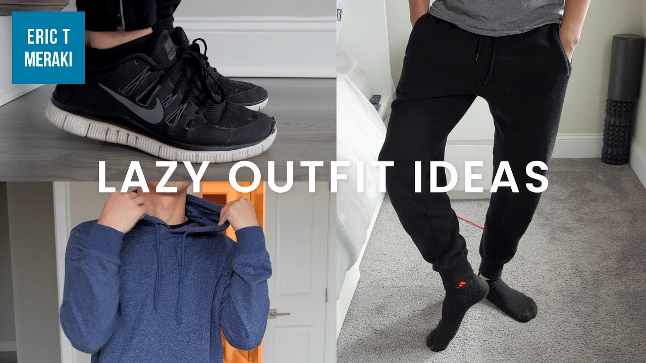 Men's Lazy Outfit Ideas | Too Lazy to Dress Up? | Style Inspo - YouTube