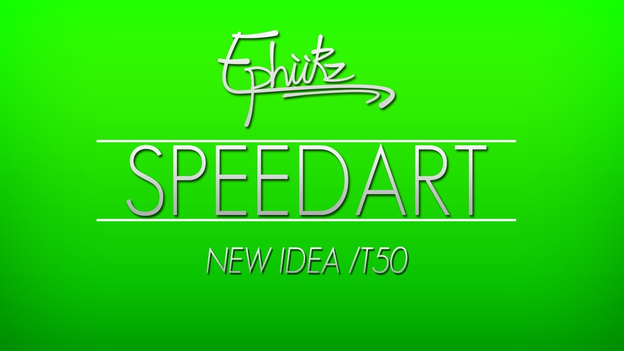T50 Speedart - New Logo & BG - YouTube