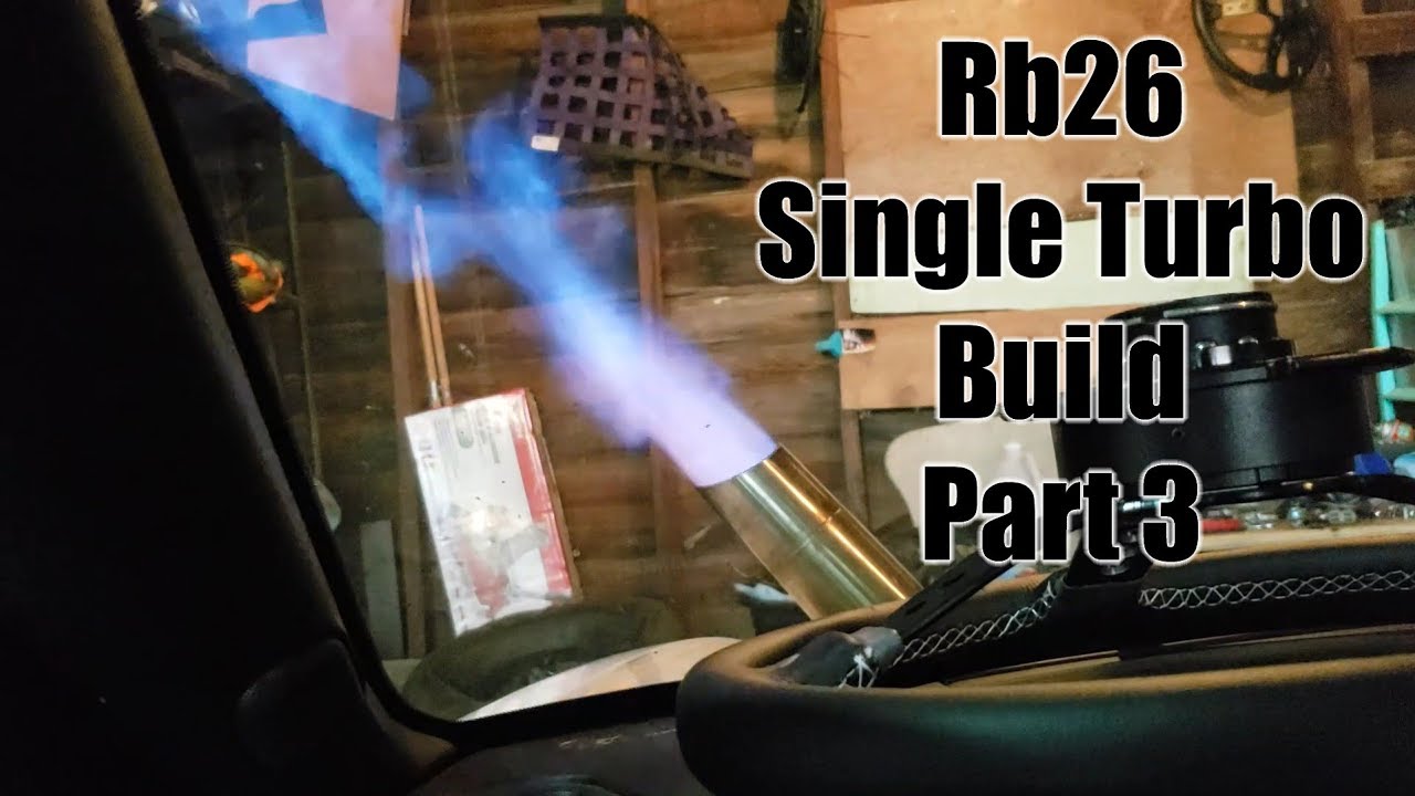 Rb26 s14 Stock Block Single Turbo 6765 First Pulls (Part 3 of Single ...