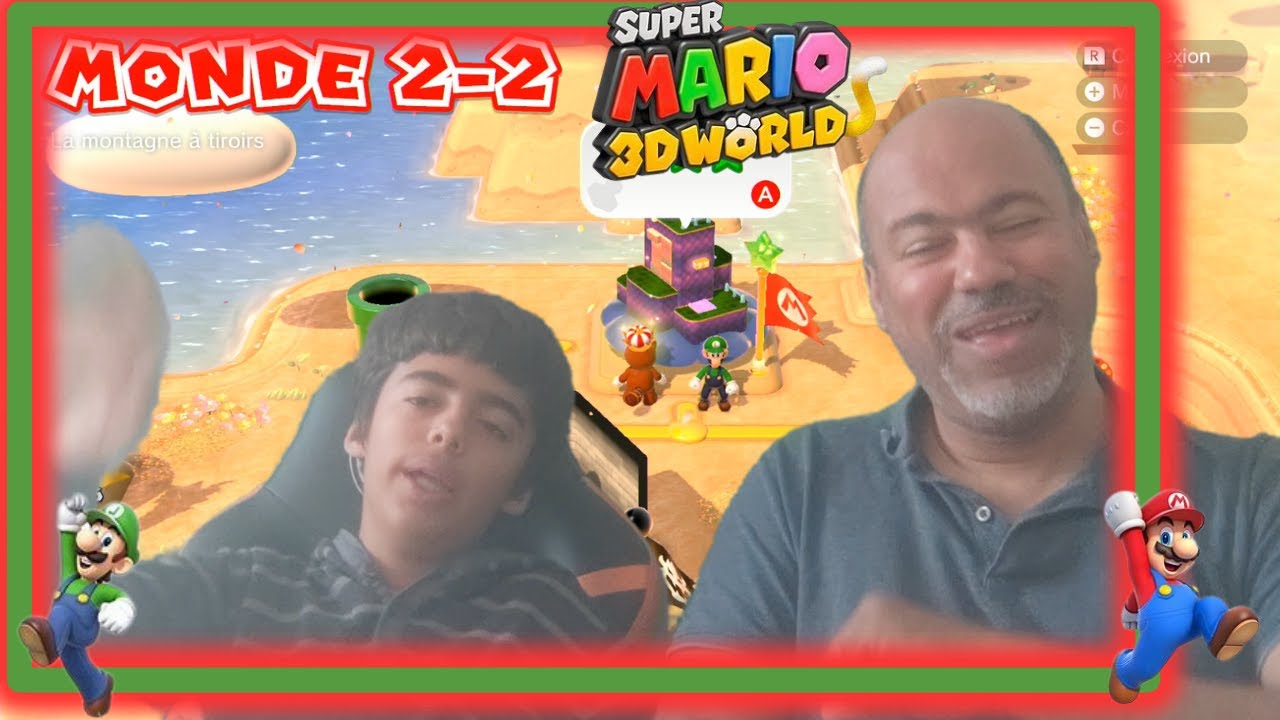 On fini le monde 2-2 dans mario 3D world - YouTube