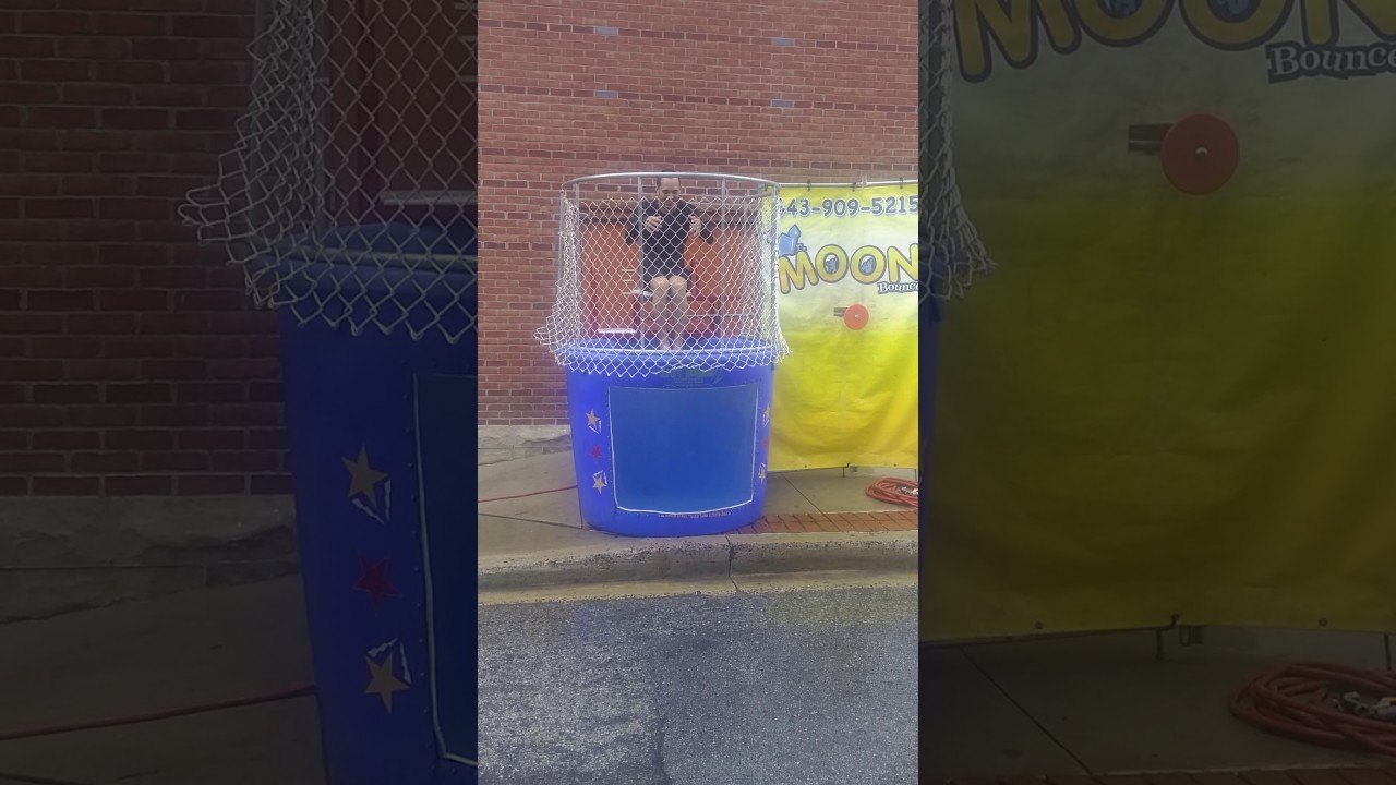 Dunk Tank Fundraiser in Baltimore, Maryland-Mr. Moonbounce Event ...