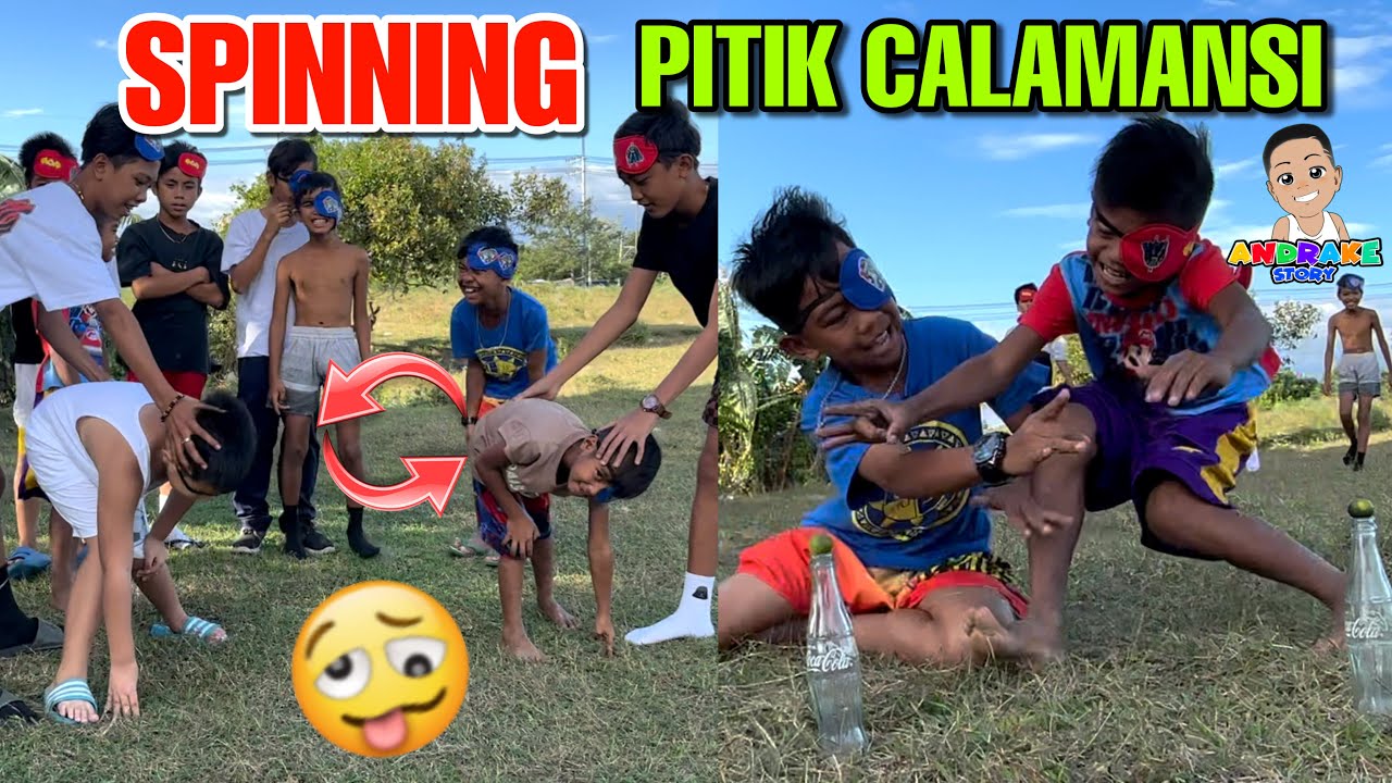 SPINNING CALAMANSI PITIK CHALLENGE | ANDRAKE STORY - YouTube