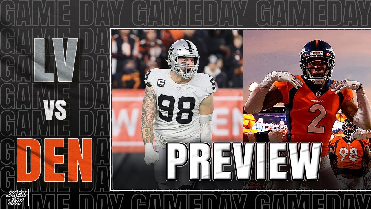 Las Vegas Raiders vs Denver Broncos | WEEK 11 GAME PREVIEW | November ...