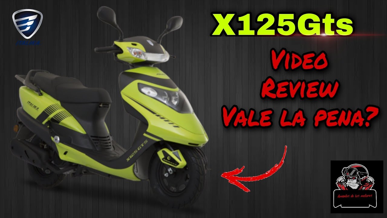ITALIKA X125Gts (Video Review ) - YouTube