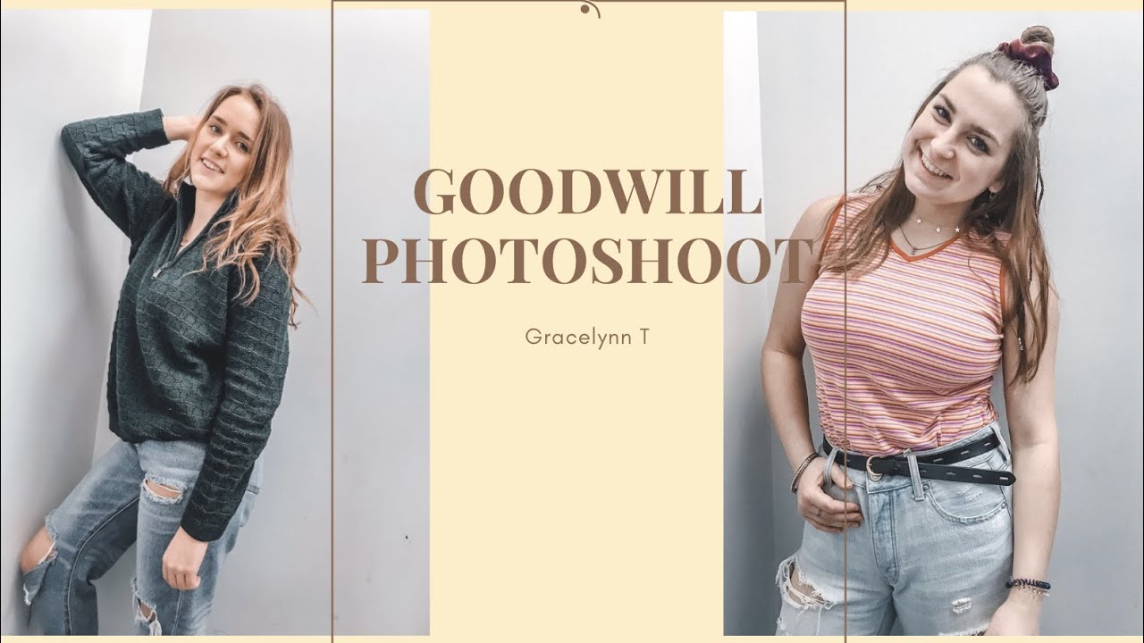 Goodwill photoshoot?? - YouTube
