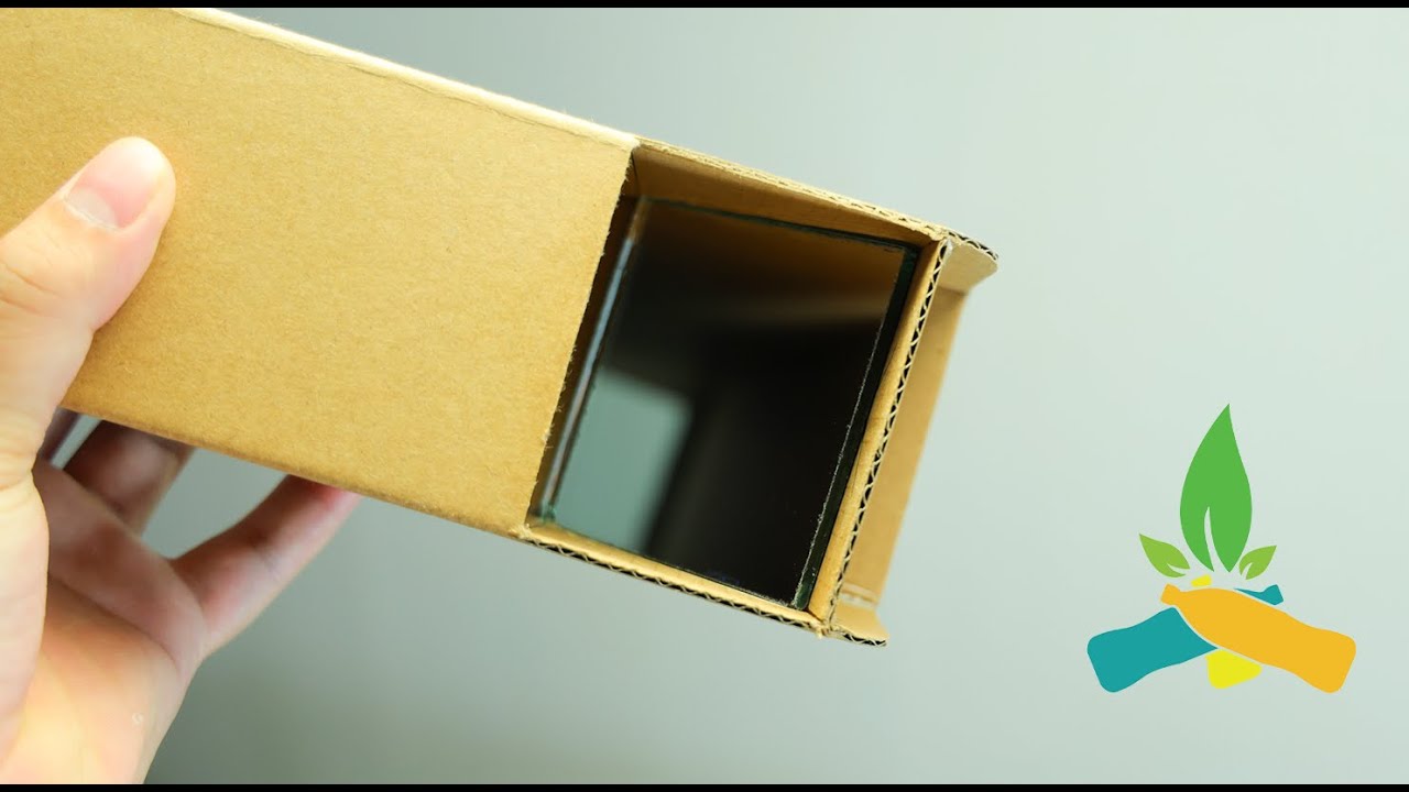 How to Make a Periscope Using Cardboard | Easy DIY Science Project for ...