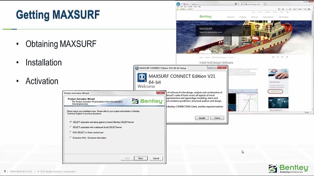 MAXSURF QuickStart Introduction to the MAXSURF Package The Packages of MAXSURF - YouTube