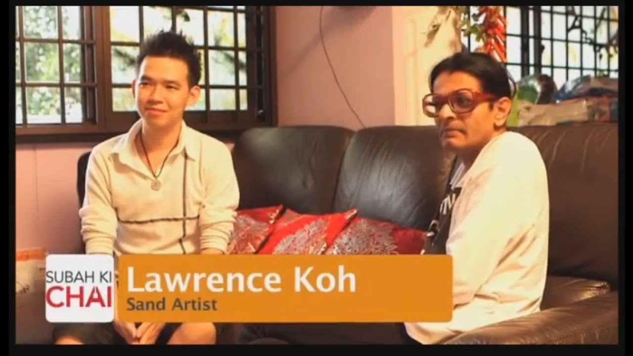 Sand Artist Lawrence Koh's International Channel TV Interview Feature ...