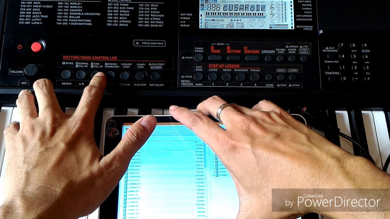 Penggunaan aplikasi Casio Data Manager CTx700 - YouTube