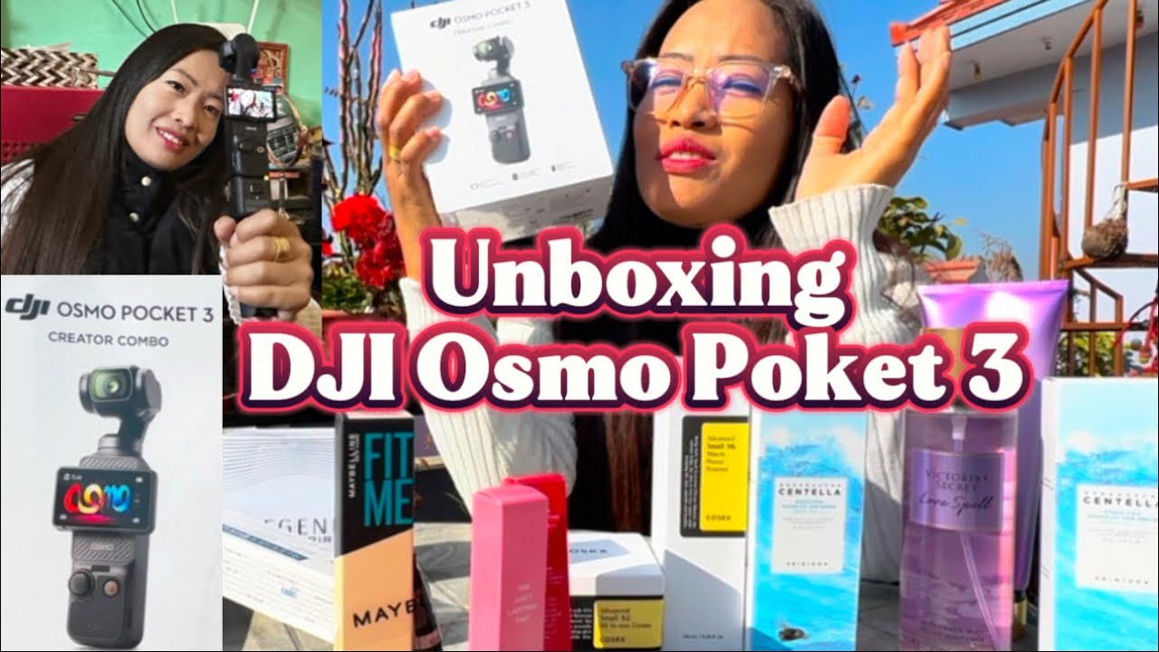 Unboxing DJI Osmo Poket 3 (Love from Korea) 🫰 - YouTube