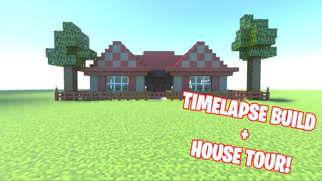 Minecraft Houses Episode 2: Light Gray Concrete and Mangrove (TIMELAPSE ...