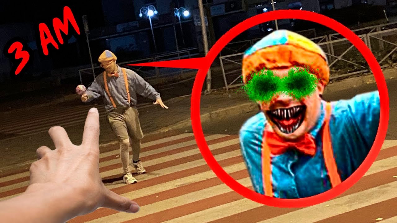 BLIPPI EXE on the cameras. If you see EVIL BLIPPI at 3 am - run ! - YouTube