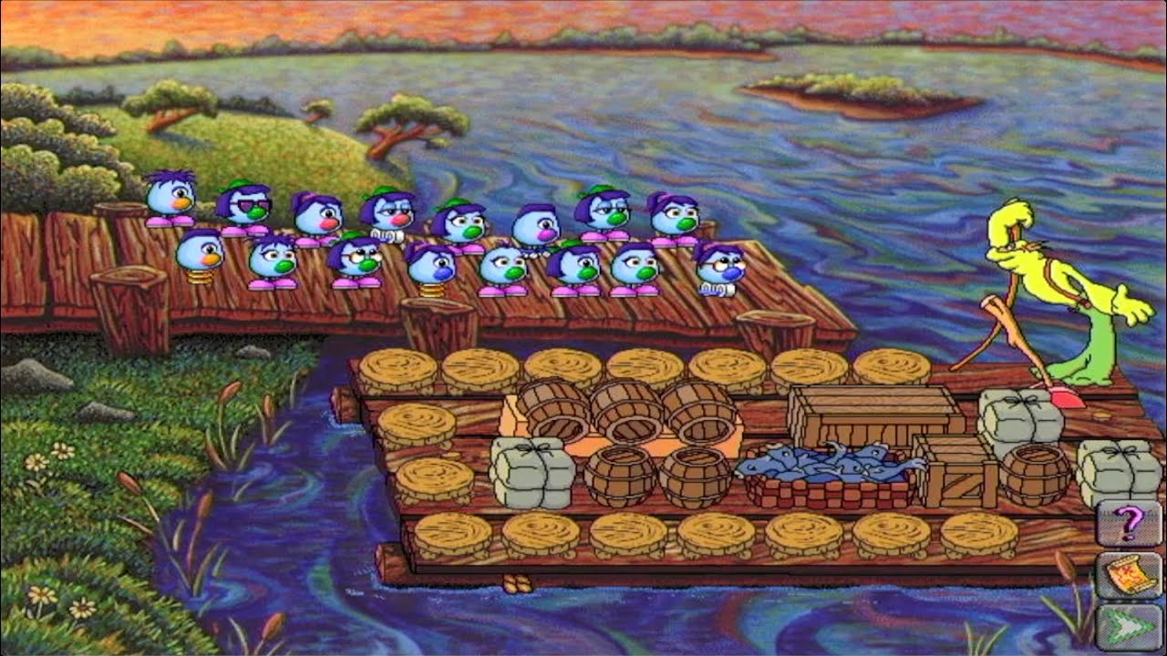 Zoombinis Logical Journey (2001) Part 2: Who's Bayou #zoombinis - YouTube