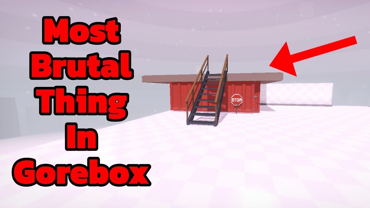 I made the most Brutal Thing in Gorebox - YouTube
