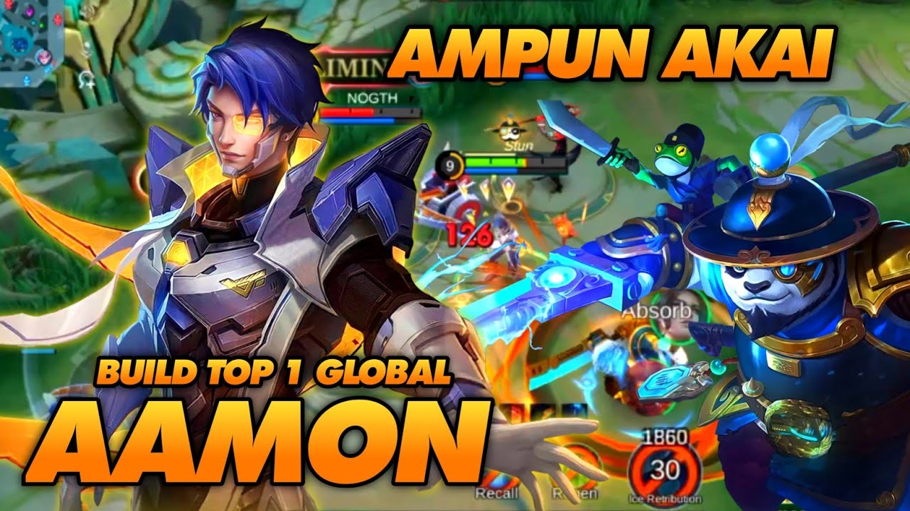🔴 AMPUN AKAI‼️DI LOCK JUNGLE TANK AKAI‼️BUILD TOP GLOBAL AAMON MOBILE LEGENDS 2024 🔴 - YouTube