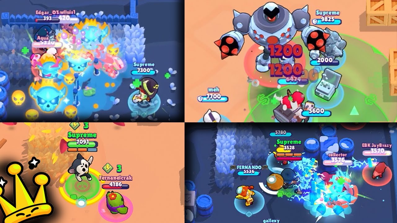Best Brawl Stars Gameplay Compilation Moments Ep.1 - YouTube