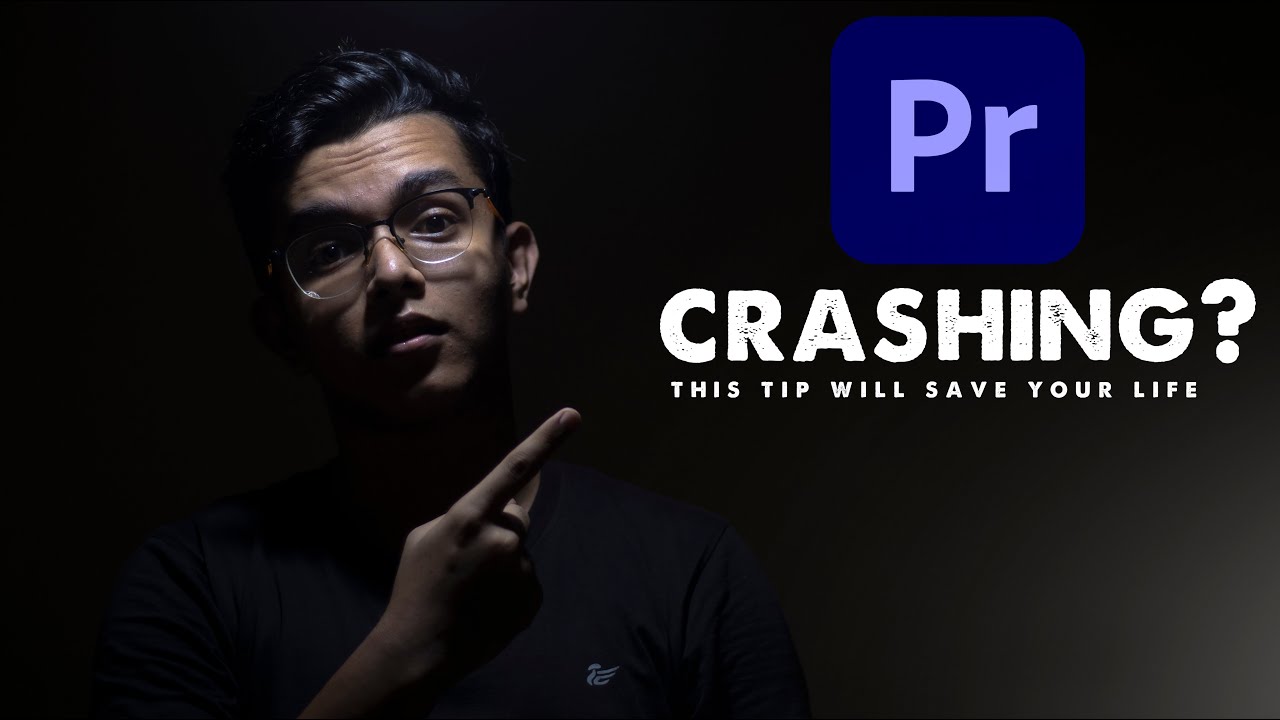 Premiere Pro Crash - This Tip will Save Your Life!! - YouTube