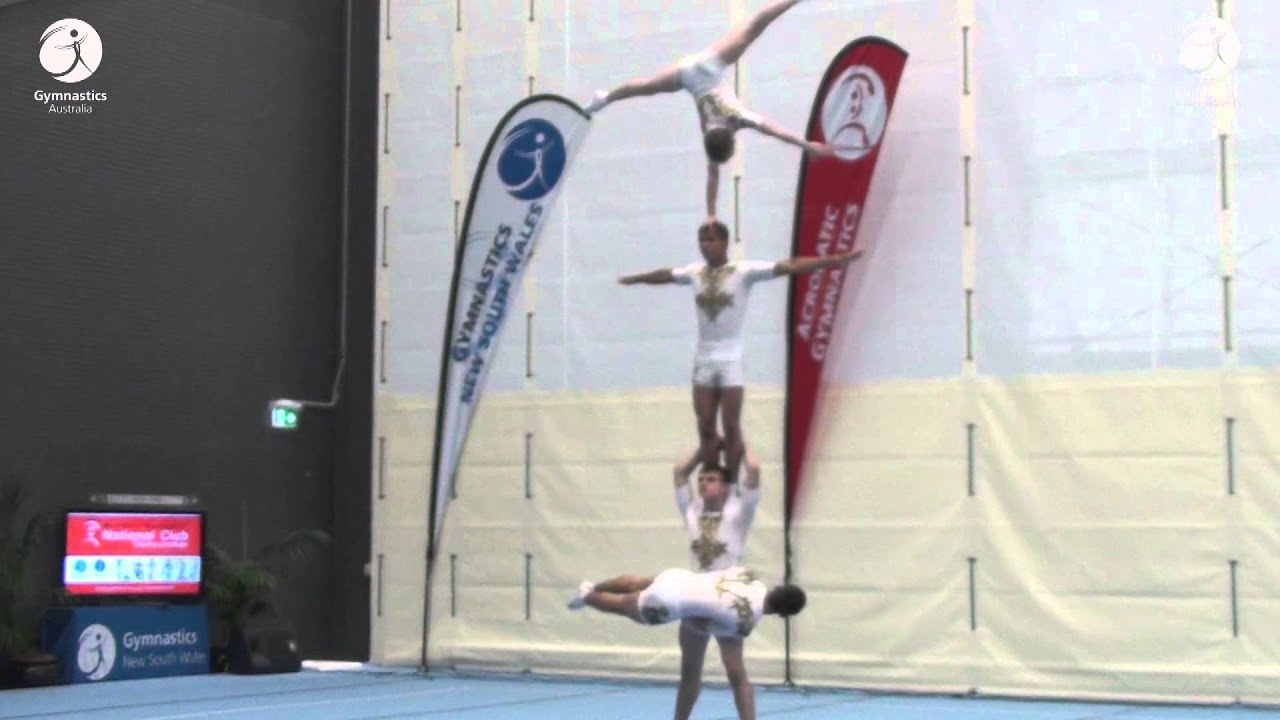 Acrobatic Gymnastics National Club Championships - Russian 11-19 men's ...