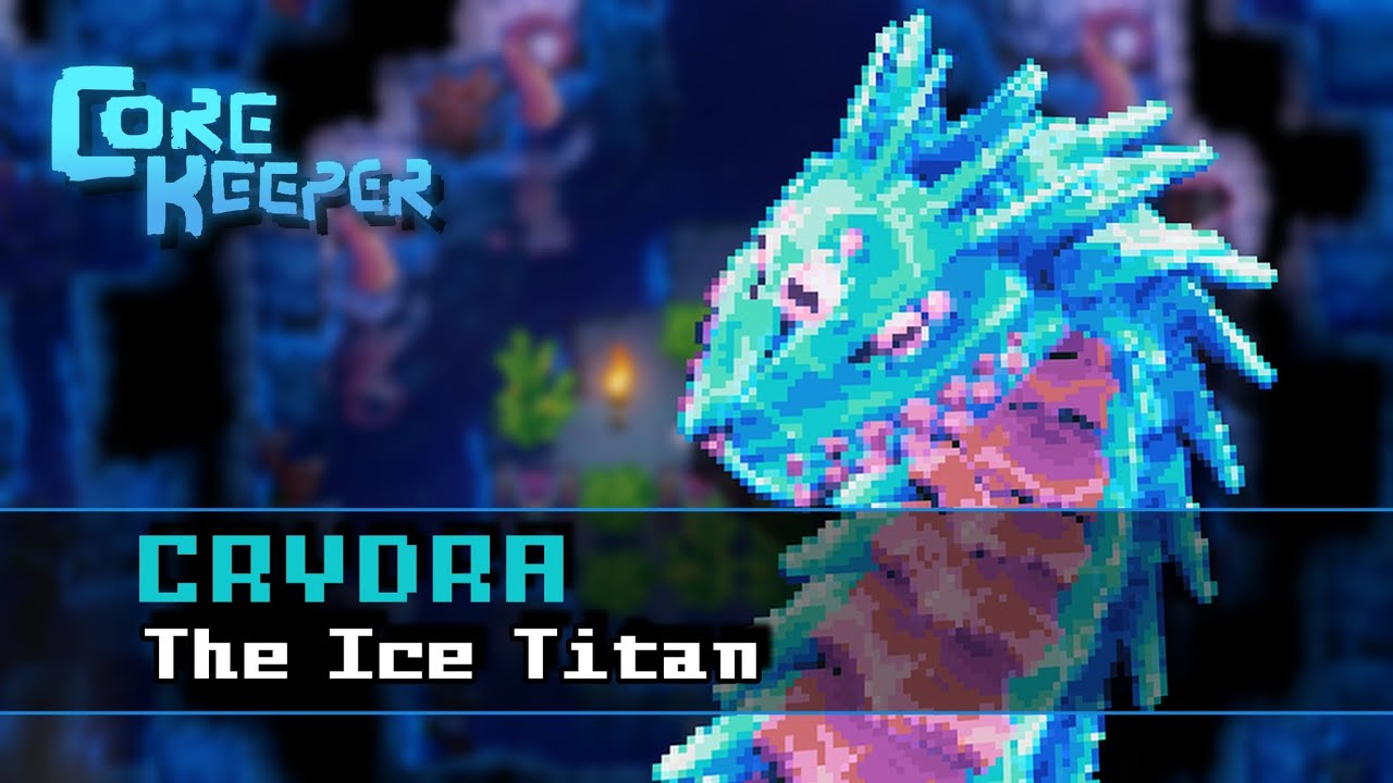 Crydra the Ice Titan I BOSS I CORE KEEPER - YouTube