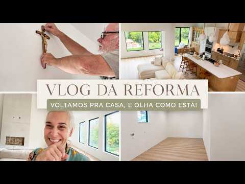 SURPRESA! Atualizações da CASA, O que falta concluir? 37º VLOG DA REFORMA