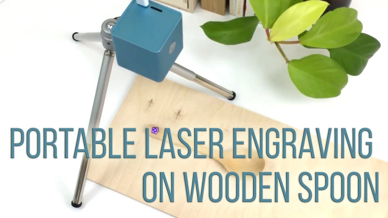 Laser Engrave Wooden Spoon Anytime, Anywhere! - YouTube