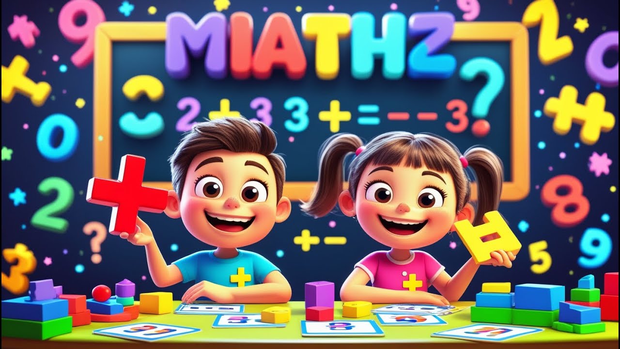 Basic Math for Kids | Simple Addition and Subtraction | Kids Learning ...