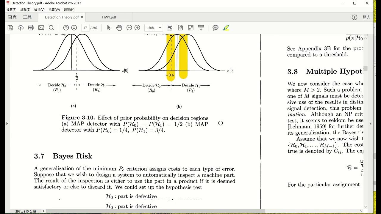 NTHU COM 5232 Detection and Estimation Theory 2023 Week 5 part 3 - YouTube