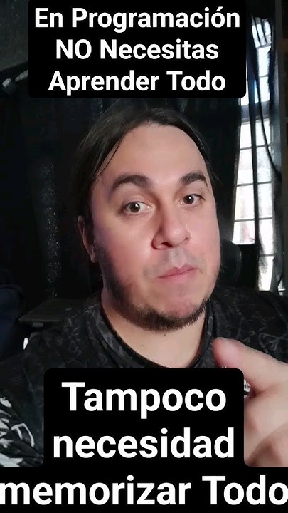 En Programación NO NECESITAS Aprender Todo #shorts #programming - YouTube