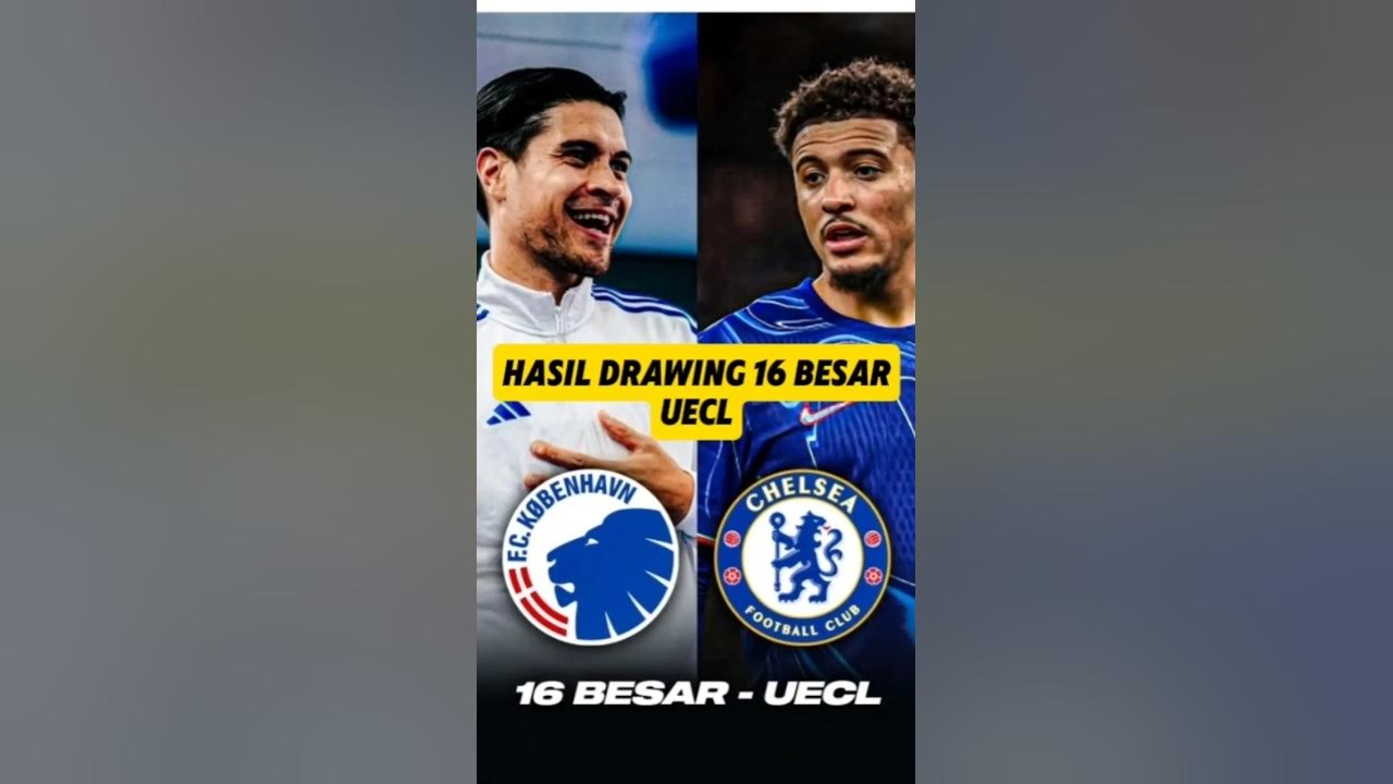 Hasil drawing babak 16 besar UECL #uecl #kevindiks - YouTube