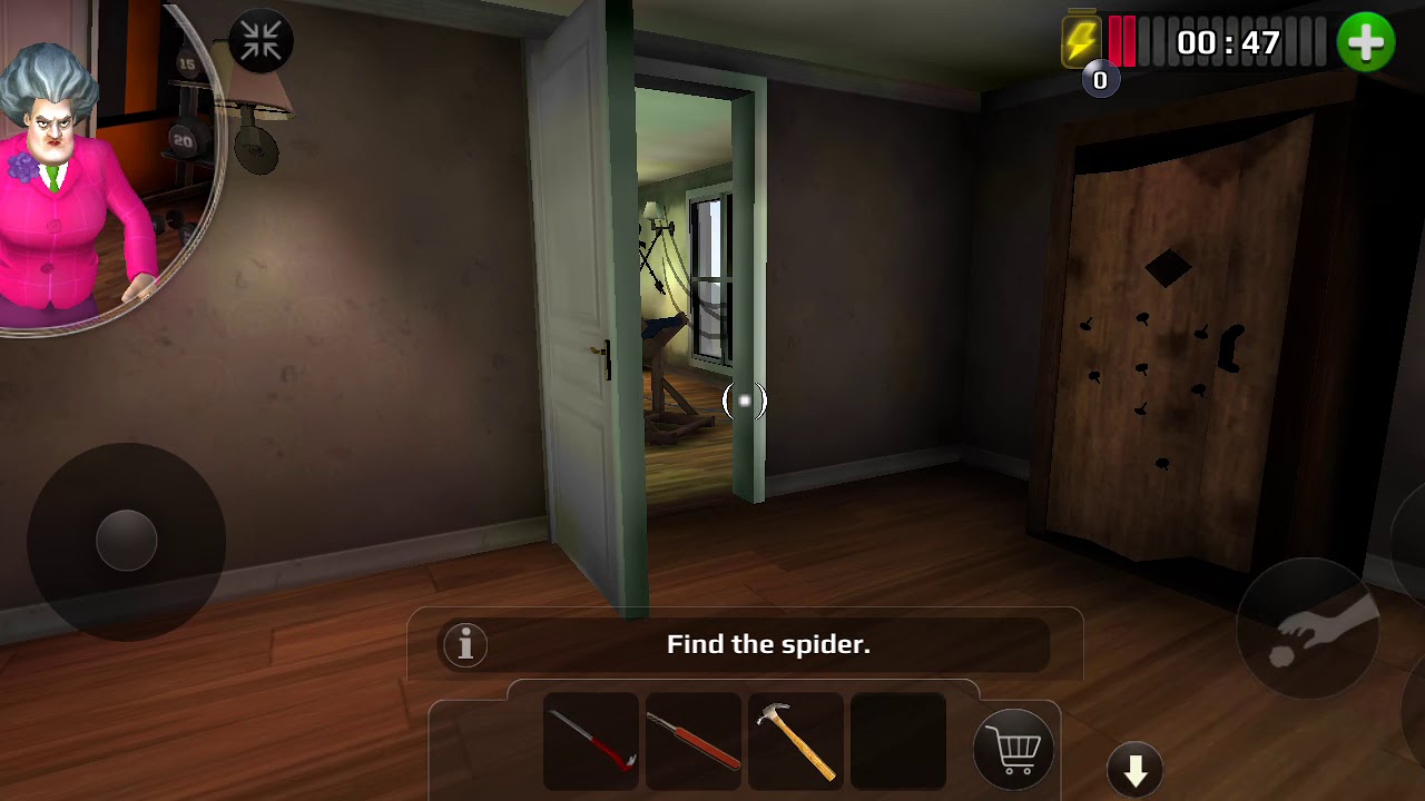 Scary Teacher 3D ''Place a spider in her favourite book - YouTube