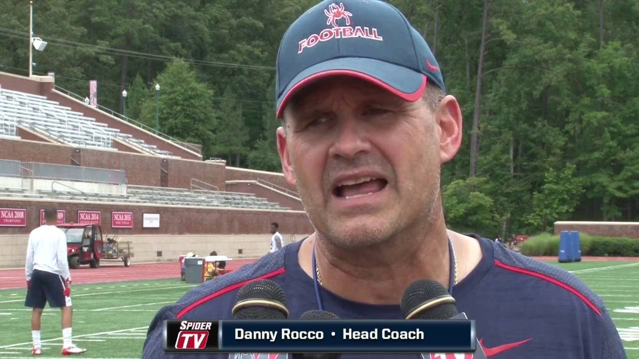 Coach Rocco's First Fall Practice Press Conference - YouTube