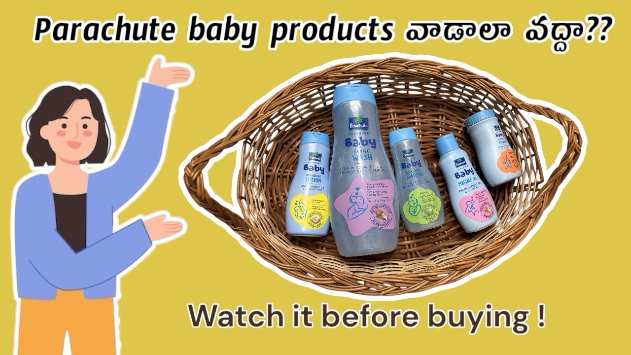 Parachute baby products genuine review | Are they safe or not ?? - YouTube