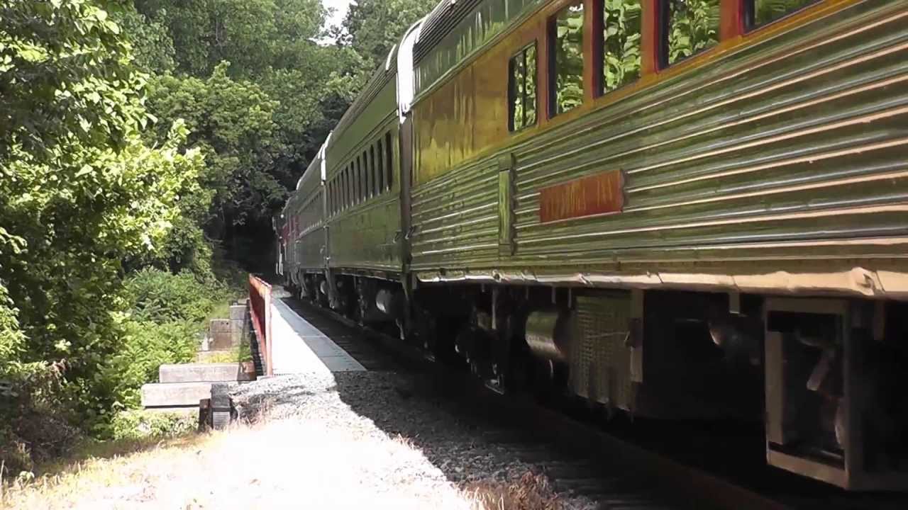2013 06 29 Cuyahoga Valley Scenic Railroad @ Akron Northside Station ...