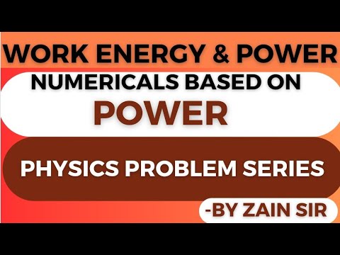 Power | Chapter - Work Energy and Power | Class 11 | Physics - YouTube