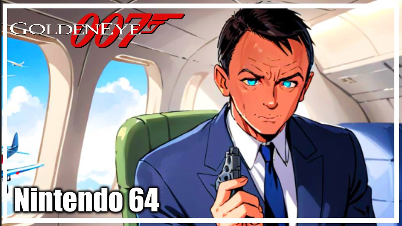 Goldeneye 007 Nintendo 64 Walkthrough Part 3 - Runway! - YouTube