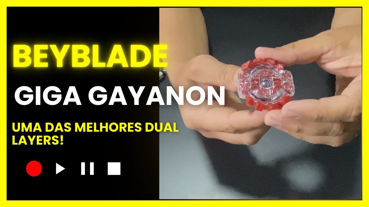 beyblade giga gaianon umas das melhores burst! - YouTube
