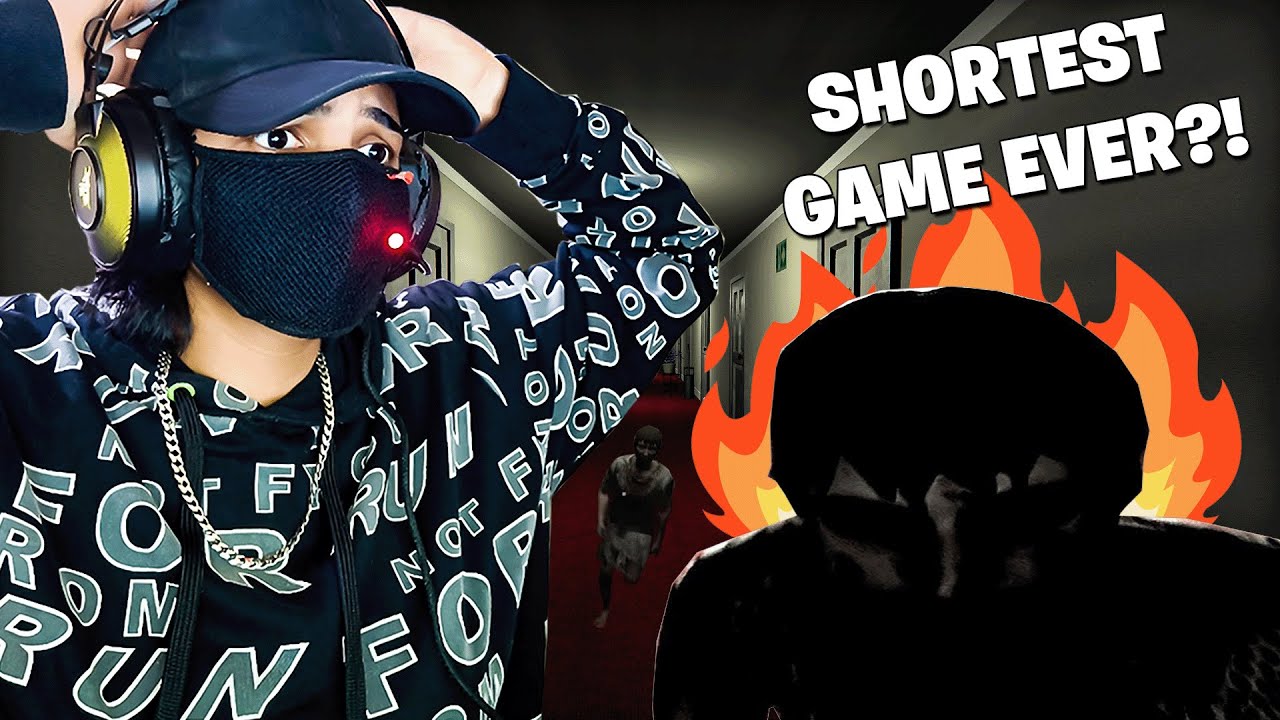 I Played The SHORTEST Horror Game Ever And It Was HILARIOUS - YouTube