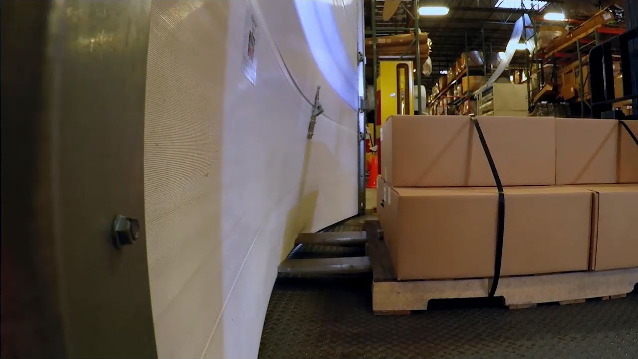 Rite-Flex Replacement Door Panel by Rite-Hite - YouTube