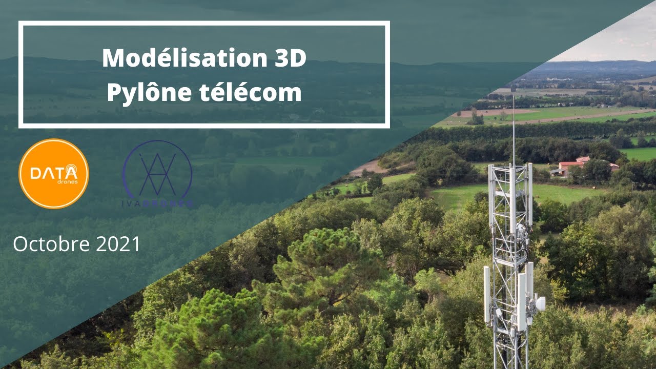 Inspection technique - Modélisation 3D pylône télécom - YouTube