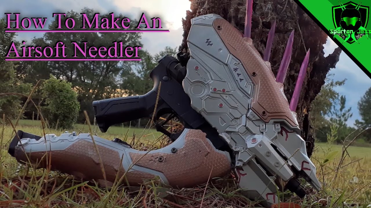 How To Make Your Own AEG Halo Airsoft Needler - YouTube