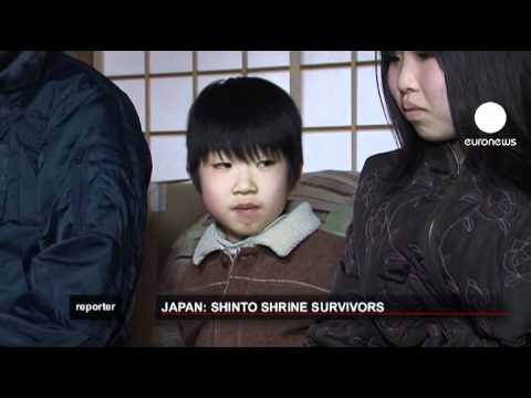 euronews reporter - Japan: Shinto Shrine survivors