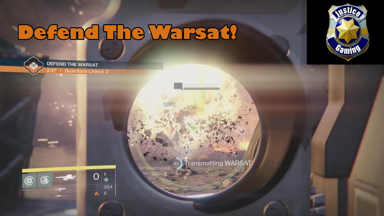 Defend the Warsat Destiny Public Event - YouTube