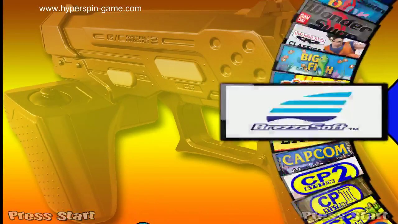 hyperspin hard drive with roms - YouTube