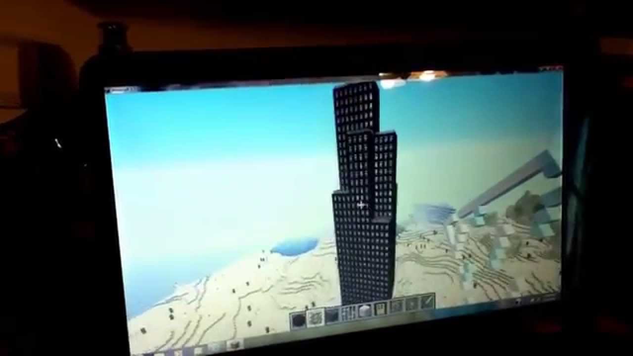 Burj Khalifa & Sears Tower in Minecraft - YouTube