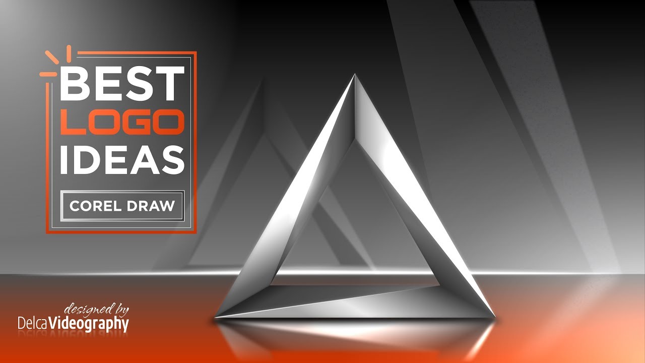 BEST LOGO IDEAS TUTORIAL in COREL DRAW DelcaVideography - YouTube